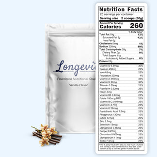 Longevity All-In-One Nutritional Shake Mix